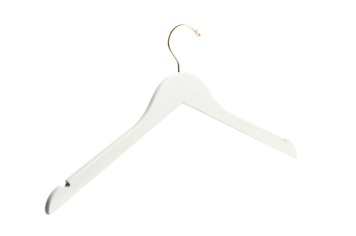 Custom Wedding Hangers - Ivory Wooden Hangers – RoyalHangers.com